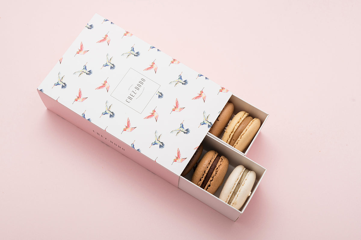 12-piece macaron selection gift box – Chez Dodo